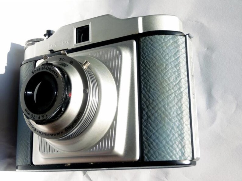 Franka Solida Record T (1958) - Analog Vintage Camera - 120mm Film ...