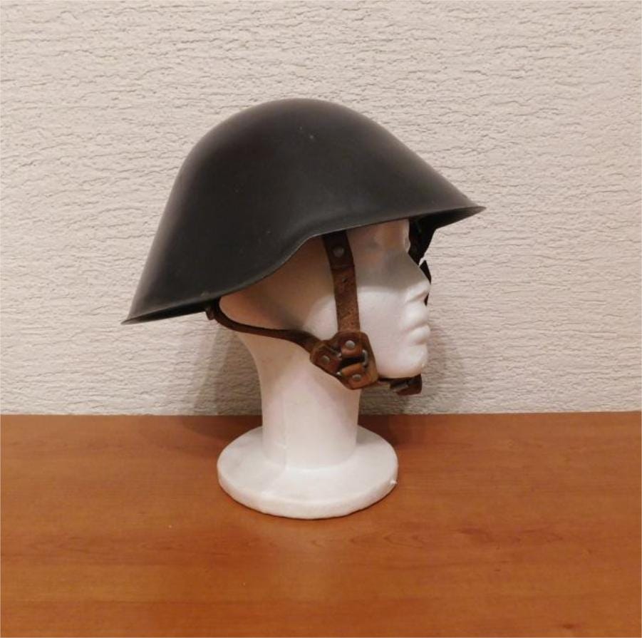Cold War East German Army Helmet - DDR German Military Helmet - 1960s ...