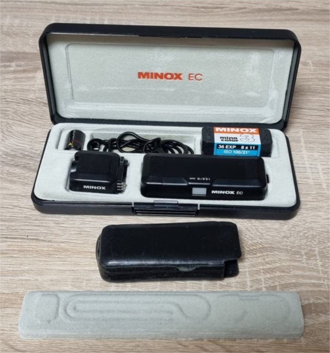 Minox EC Analog Vintage Camera (1981) With Four-element 15mm Minar ...