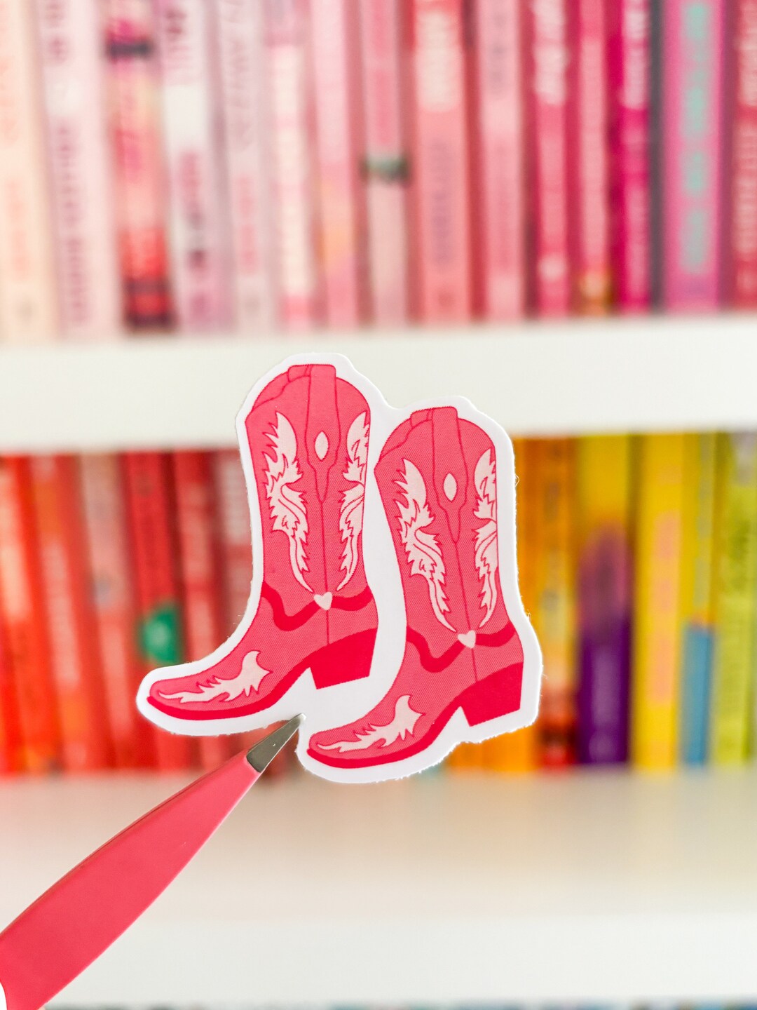 Cowboy Boots Flawless Sticker - Etsy