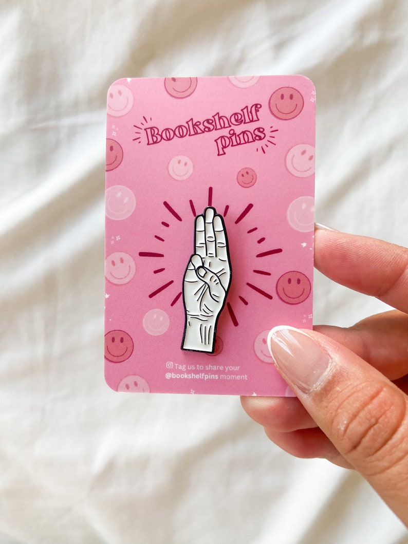 The Three Finger Salute Pin the Hunger Games ENAMEL - Etsy