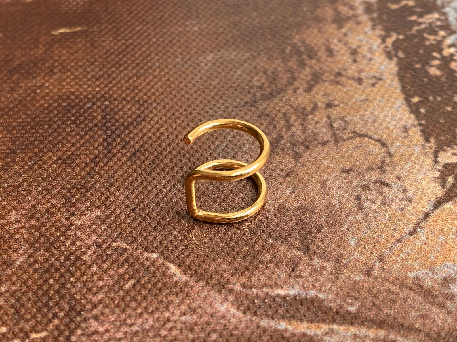 Double Cuff Ear Clips Stainless Steel Cuff Clips on Non | Etsy