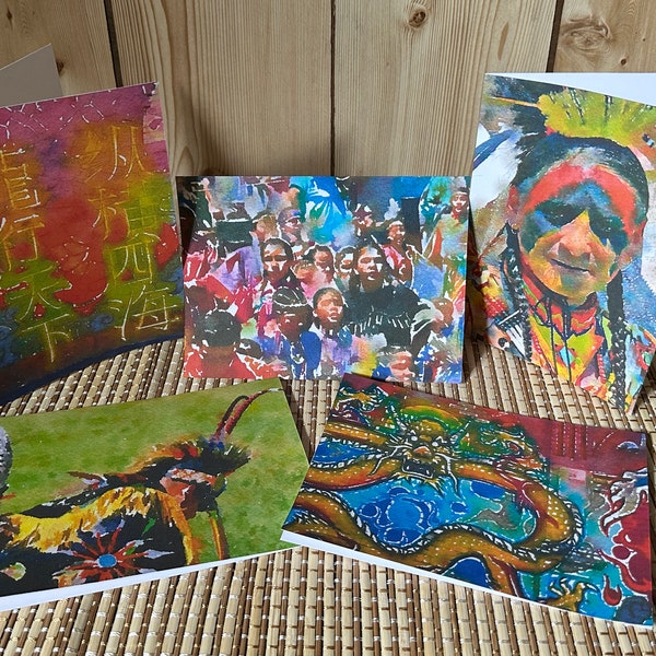 Indigenous Thank You Cards - Etsy