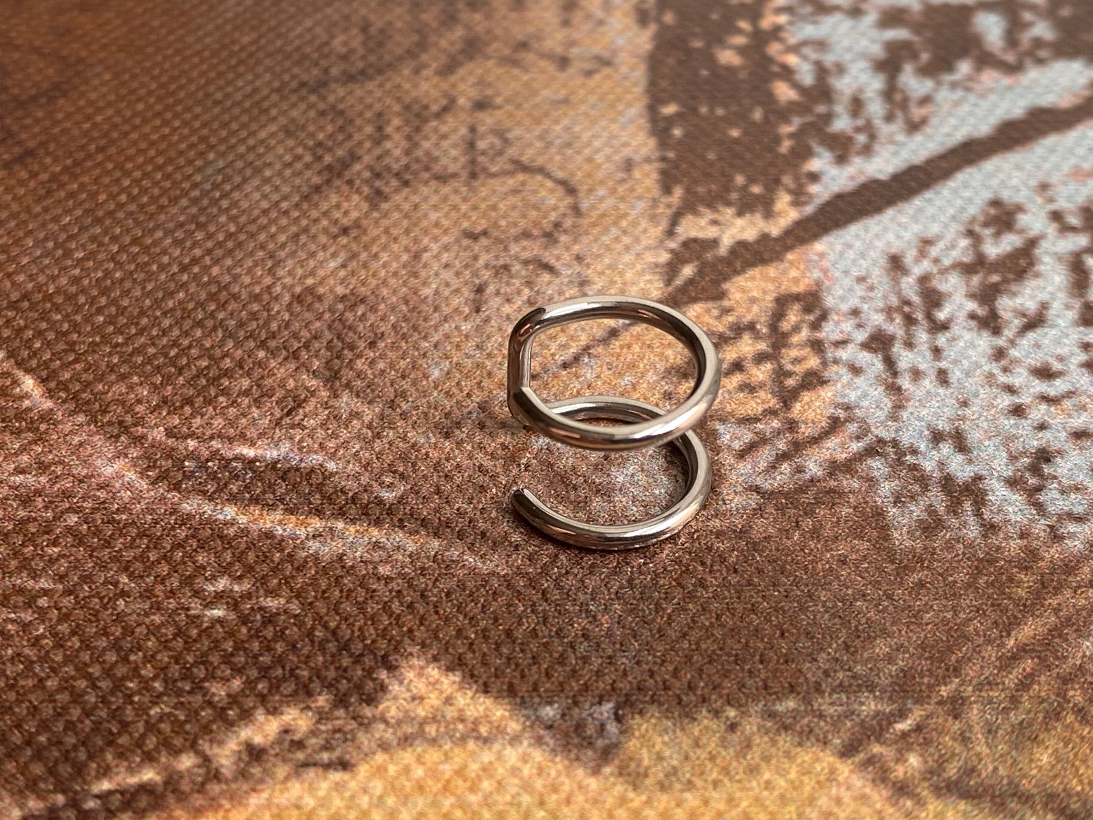 Double Cuff Ear Clips Stainless Steel Cuff Clips on Non | Etsy