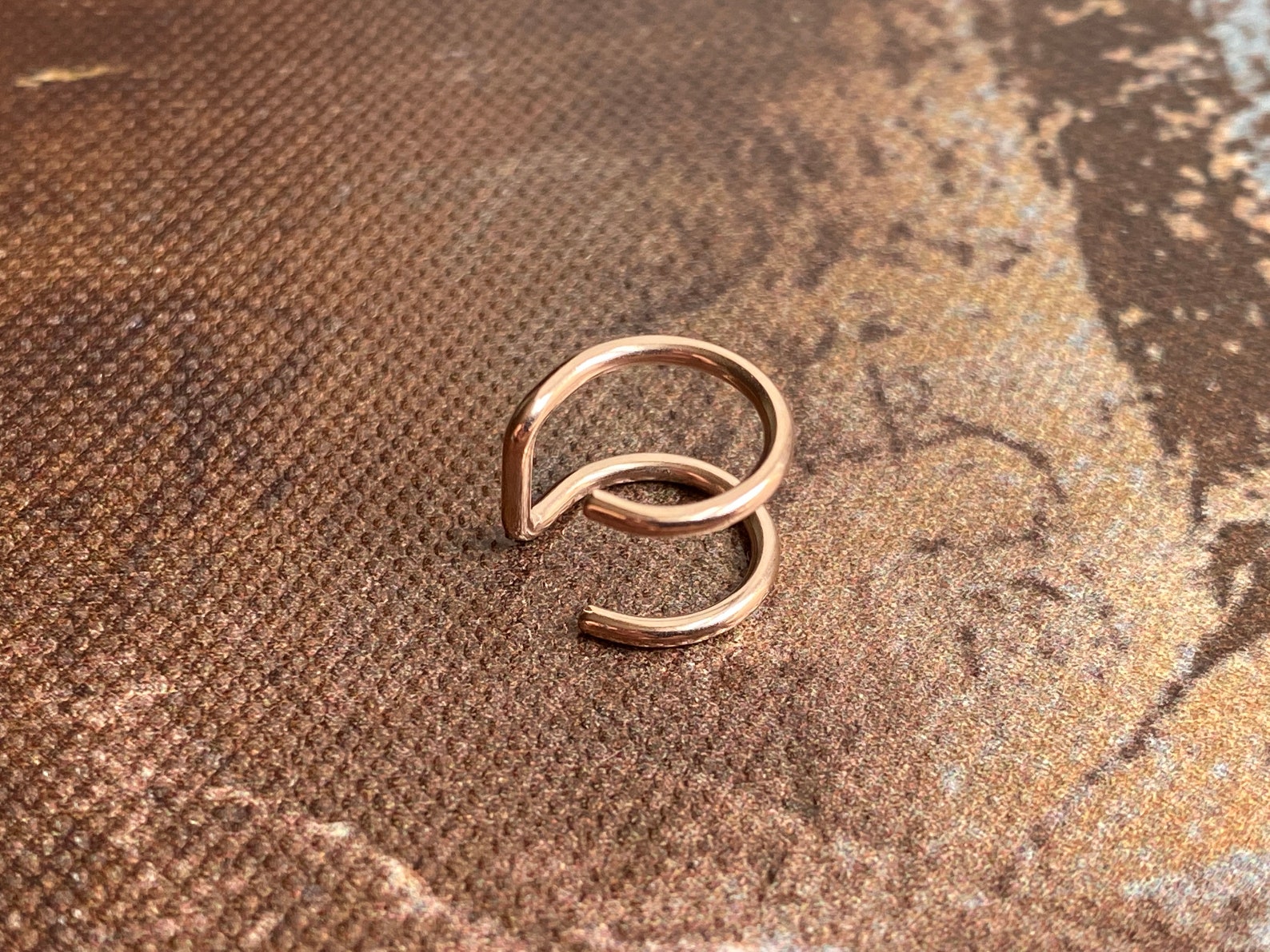 Double Cuff Ear Clips Stainless Steel Cuff Clips on Non | Etsy