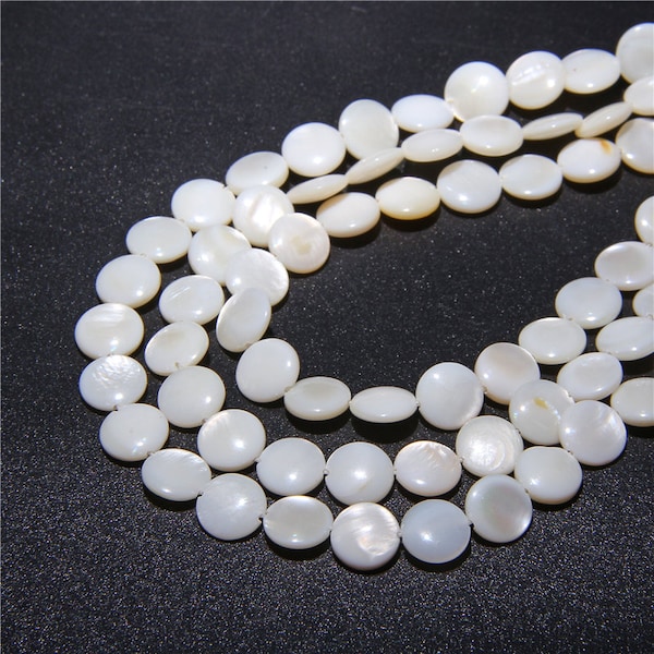 Flat Round Beads - Etsy