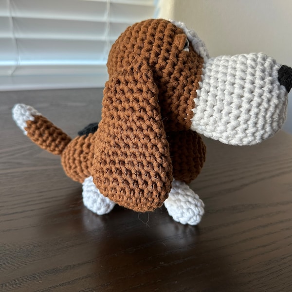 Basset Hound Crochet - Etsy