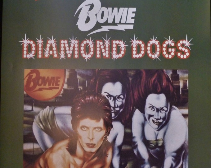 David Bowie Poster Promo Advertising Diamond Dogs Album 1974 Fantastic ...