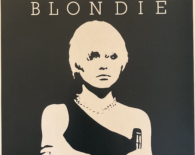 Blondie Concert Poster - Live at Cbgbs New York City September 1977 ...
