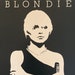 Blondie Concert Poster - Live at Cbgbs New York City September 1977. Fantastic Reprinted Edition ...