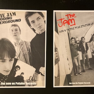 The Jam X 2 Promotional Posters. Special Offer Down in the Tube Station ...