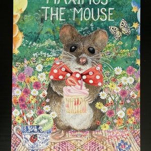 Childrens Animal Alphabet Poster Print for Bedroom - Maximus the Mouse ...