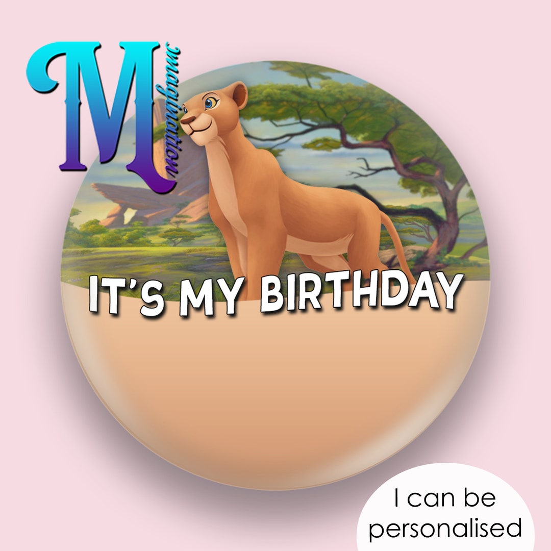 Nala the Lion King It's My Birthday Disney Inspired - Etsy