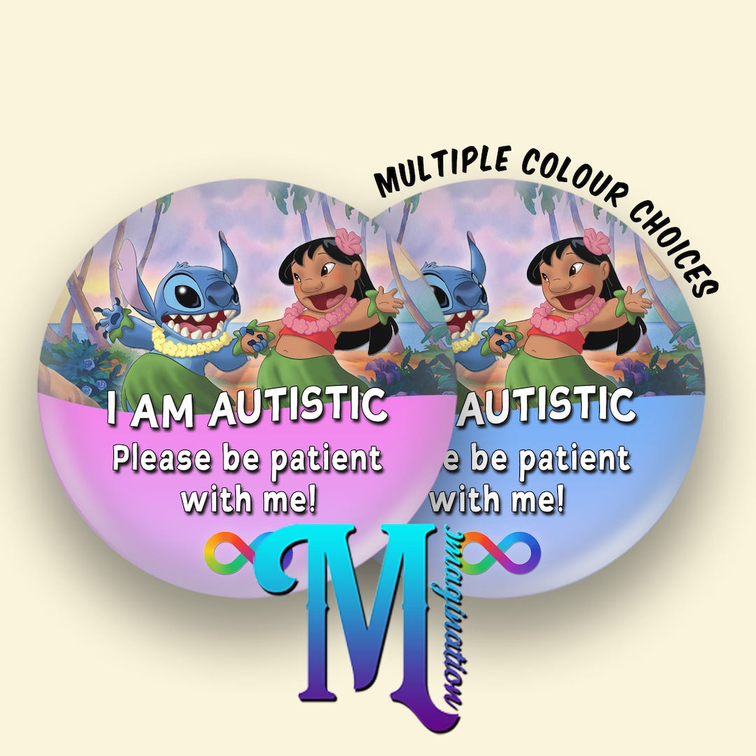 Lilo and Stitch- I Am Autistic Please Be Patient - Autism Awareness ...