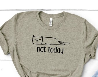 Not Today Cat - Etsy