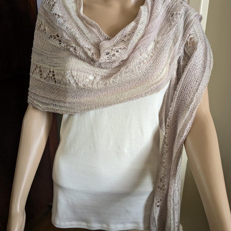 Lavender Shawl - Etsy