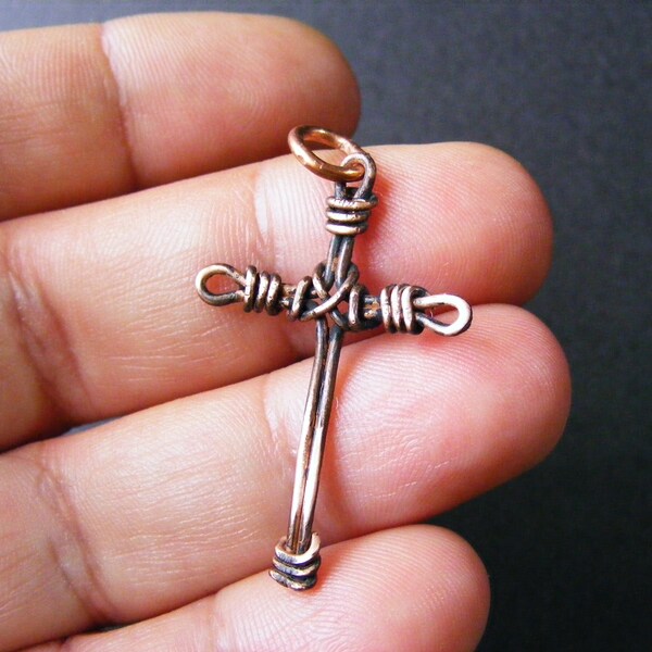 Wire Wrapped Cross - Etsy