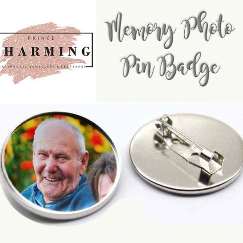 Photo Lapel Pin - Etsy