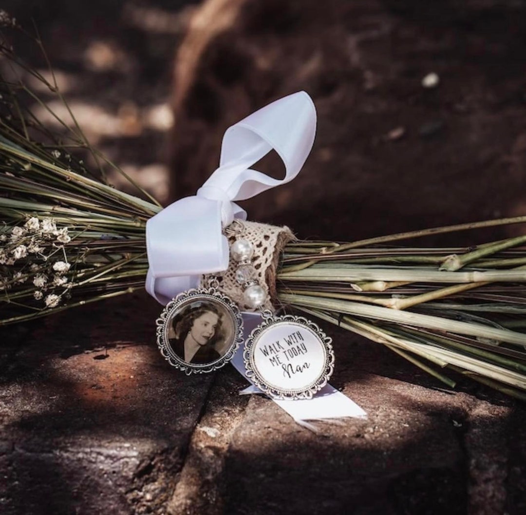 Memory Wedding Bouquet Charm/wedding Remembrance/charm for Bridal ...