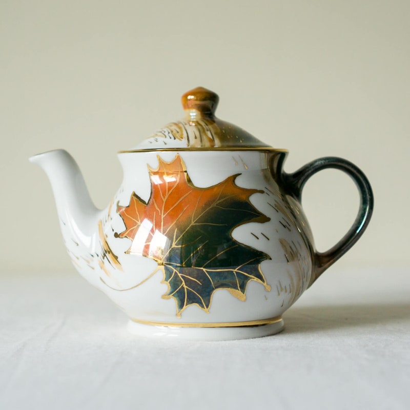 Handpainted Teapot - Etsy