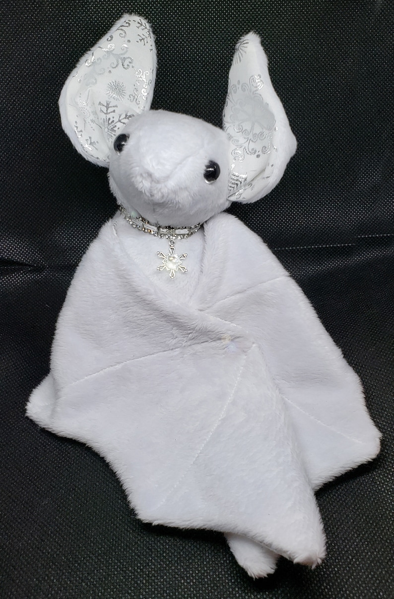 Large Bat Plush Stuffed Animal Beezeeart snowflake - Etsy