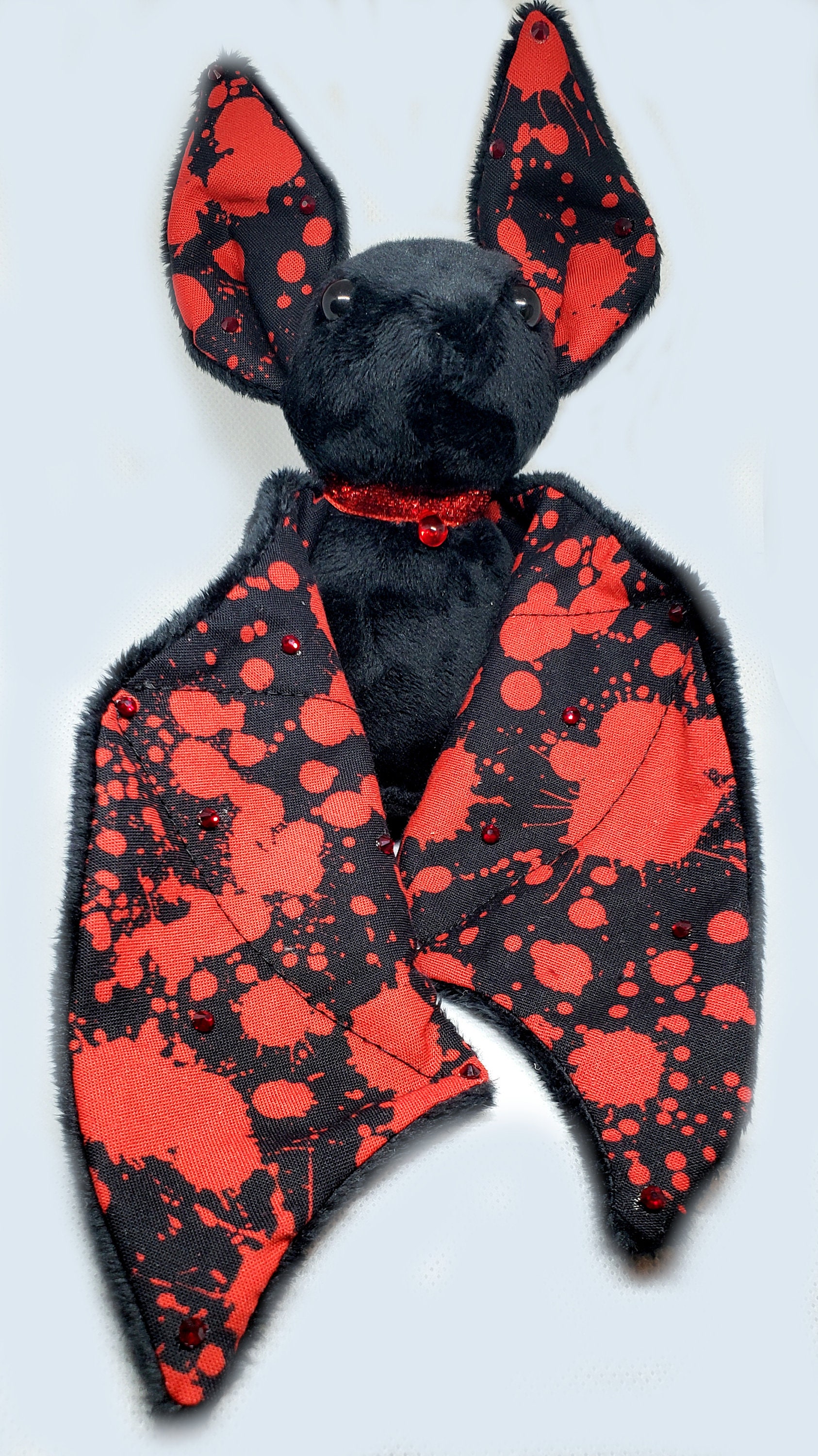 Large Bat Plush Stuffed Animal Beezeeart Black - Etsy
