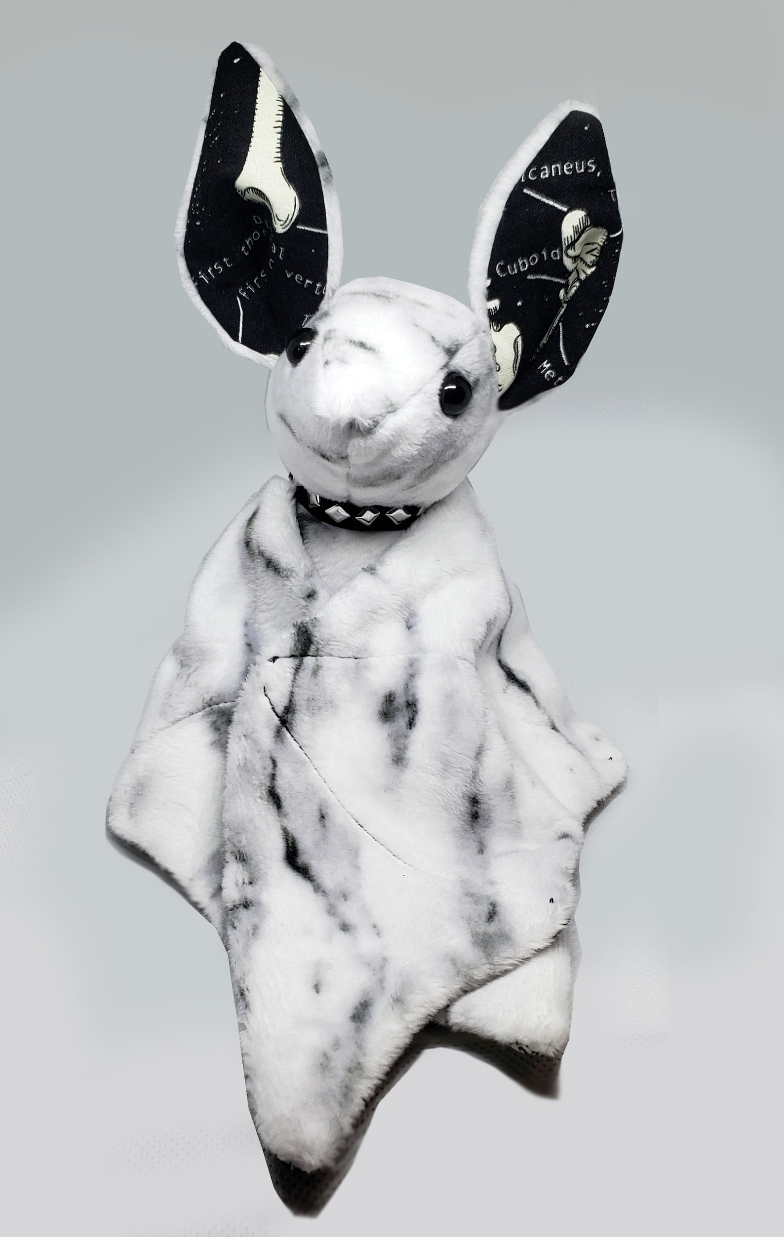 Large Bat Plush Stuffed Animal Beezeeart 'skelly' 16in - Etsy