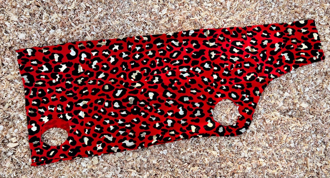 Classic Fit Red Leopard Lamb Tube - Etsy