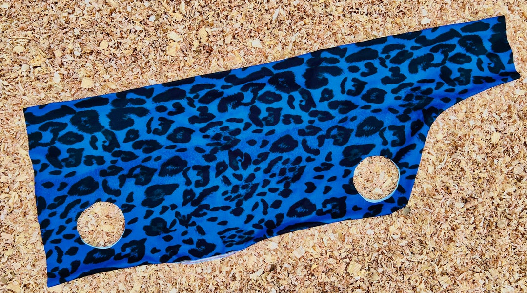 Classic Fit Blue Leopard Lamb Tube - Etsy