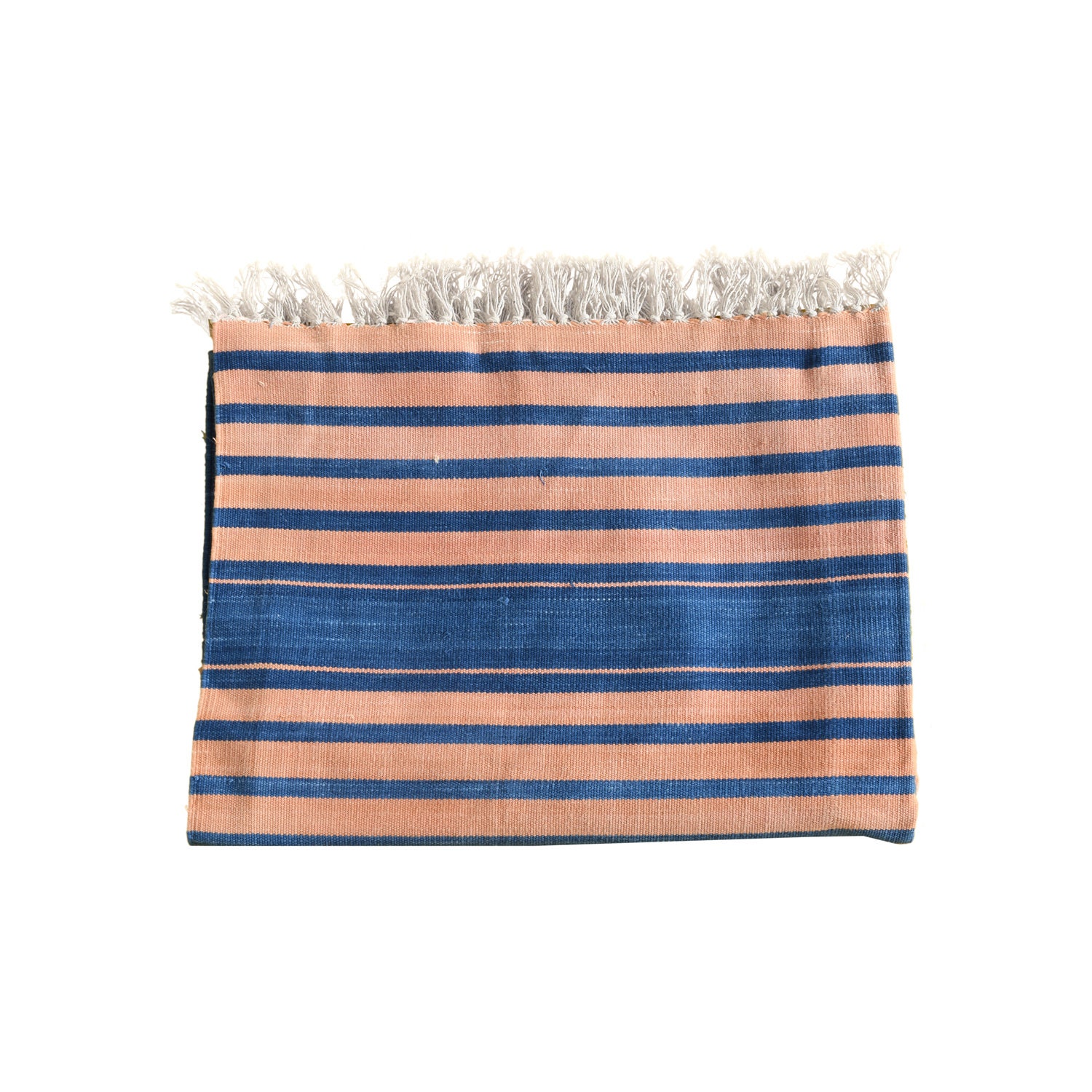 Modern Handmade Cotton Area Rug. Indian Dhurrie Rug Reversible | Etsy