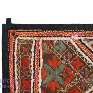 39x15 in Vintage Toran Wall Hanging 70-80 Years Old, Traditional Indian ...