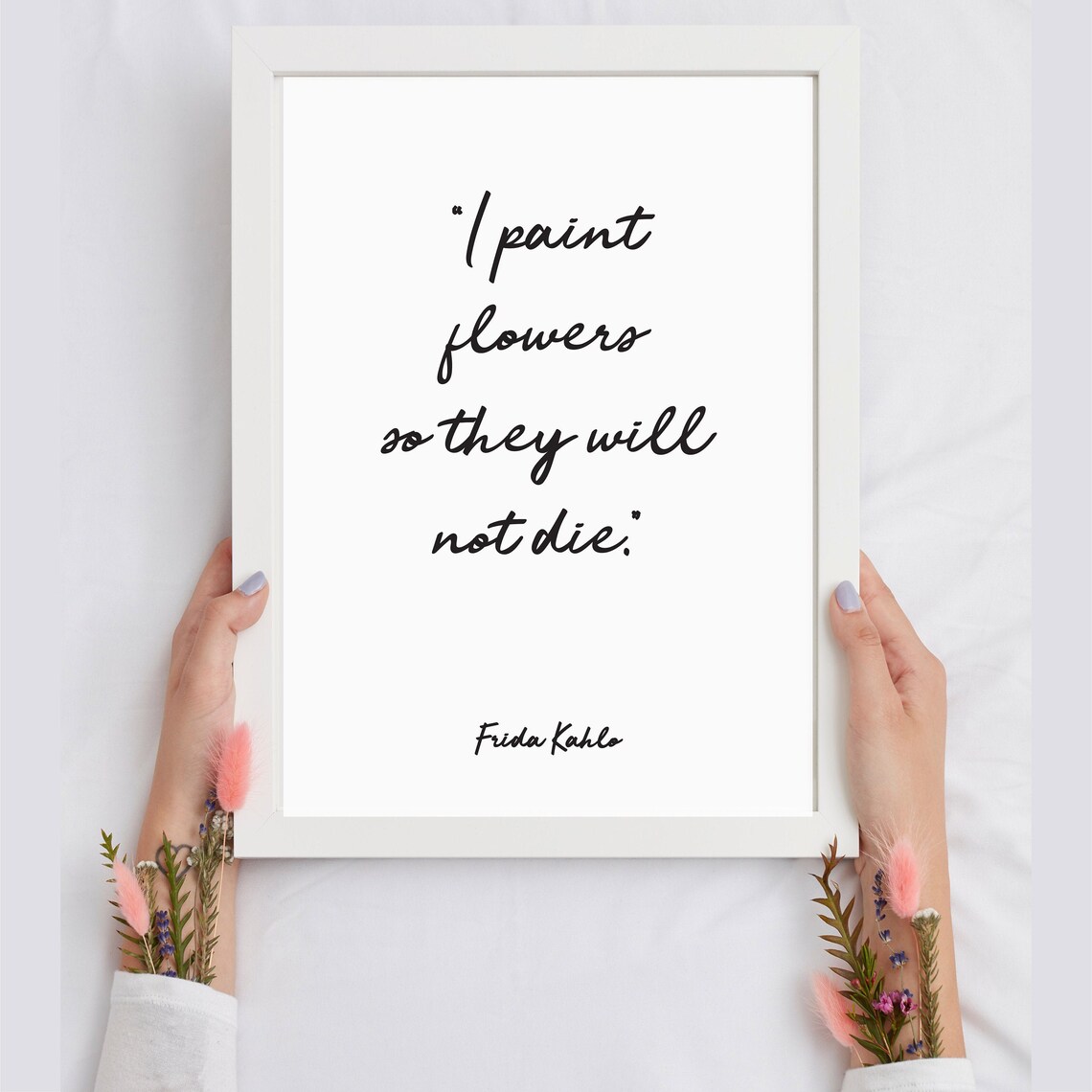 Frida Kahlo Poetry Wall Art Poster. Digital Download File Printable Art ...