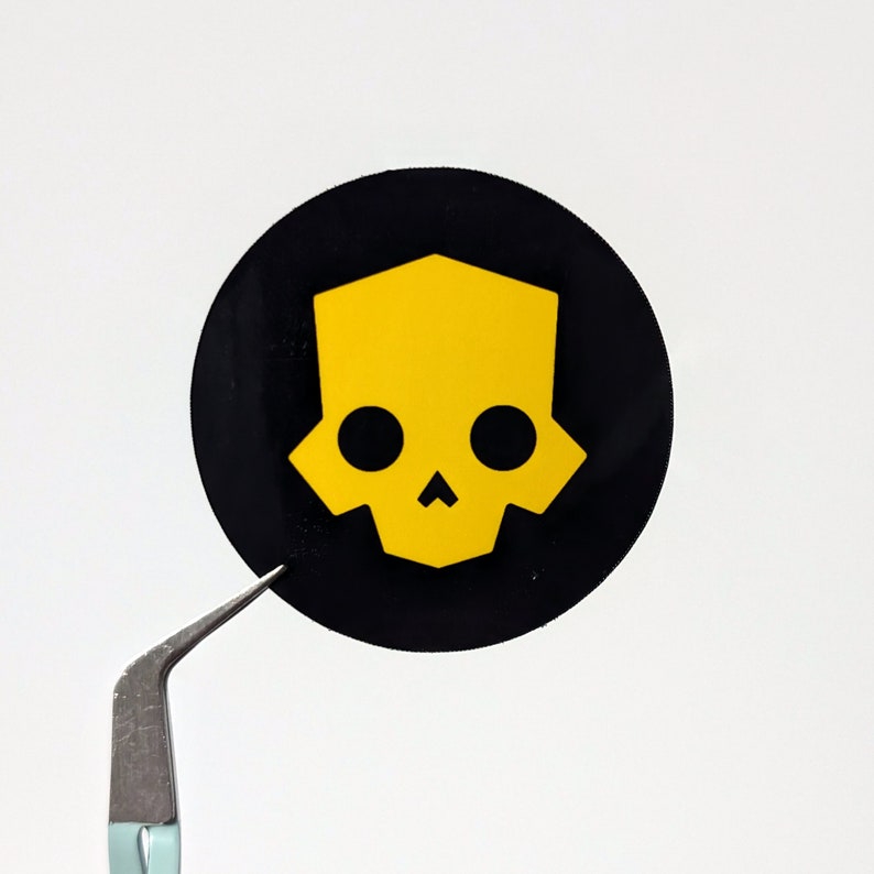 Helldivers 2 Skull Icon Logo Sticker - Etsy