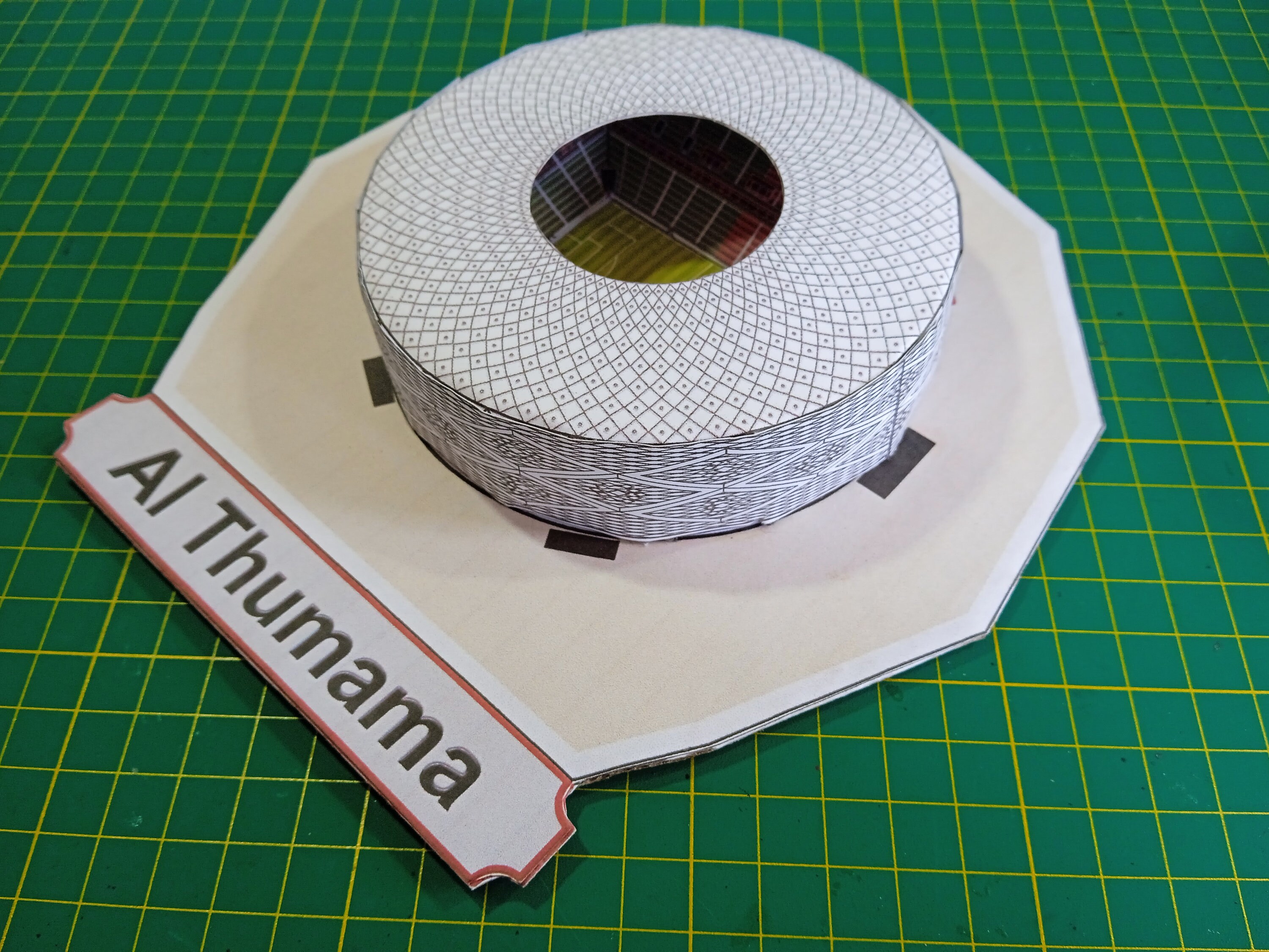 STADIUMS Miniature Papercraft TEMPLATES, Downloadable - Etsy