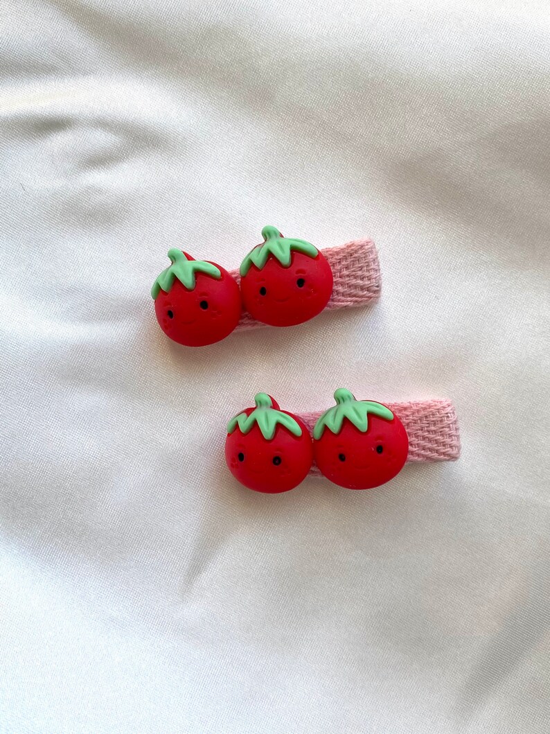 Mini Veggie Fruit Clips Fruits Hair Clips Cute Hair Clips - Etsy