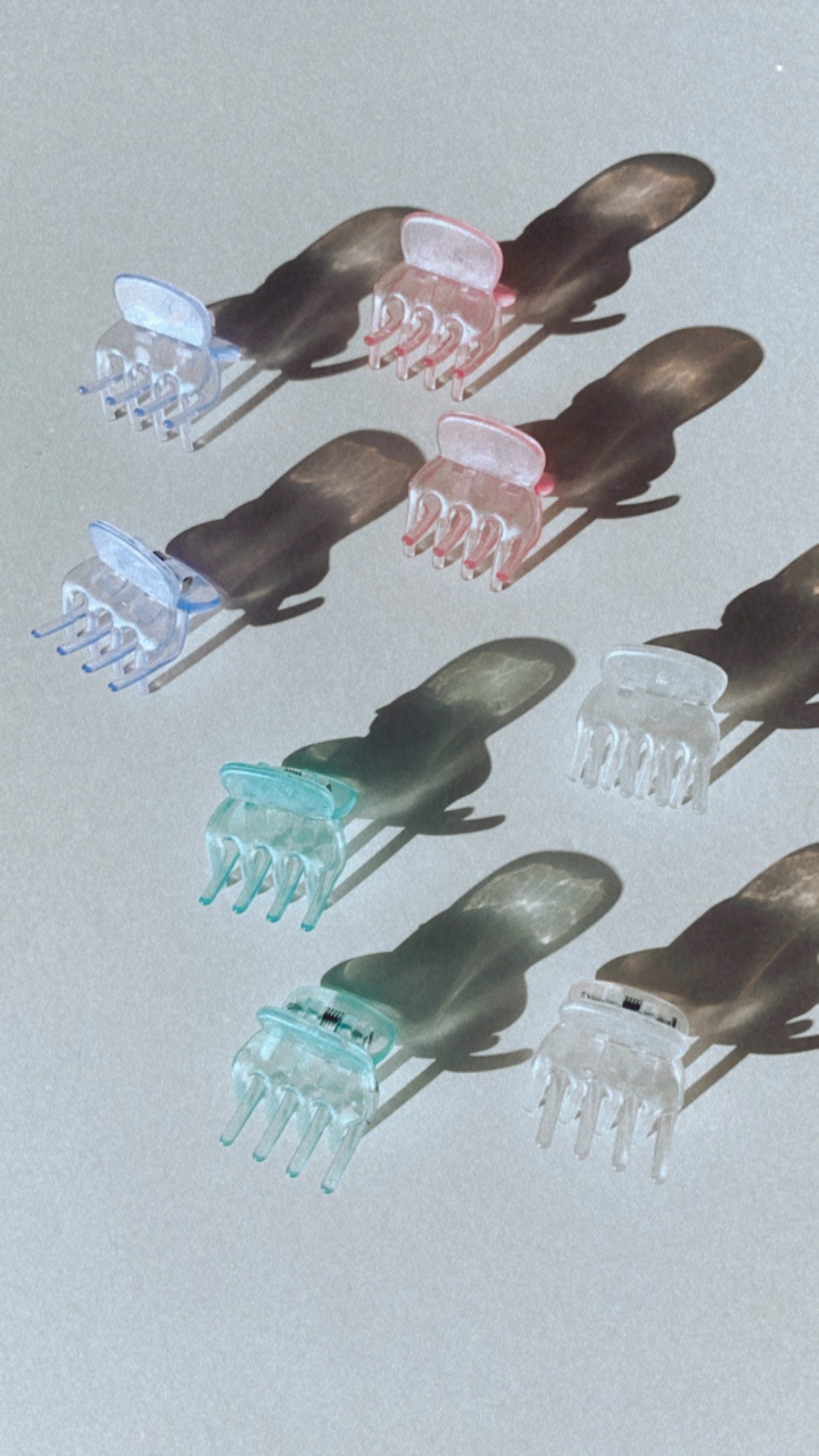 Mini Colorful Y2K Claw Clips / Mini Hair Clips / Mini Clips - Etsy