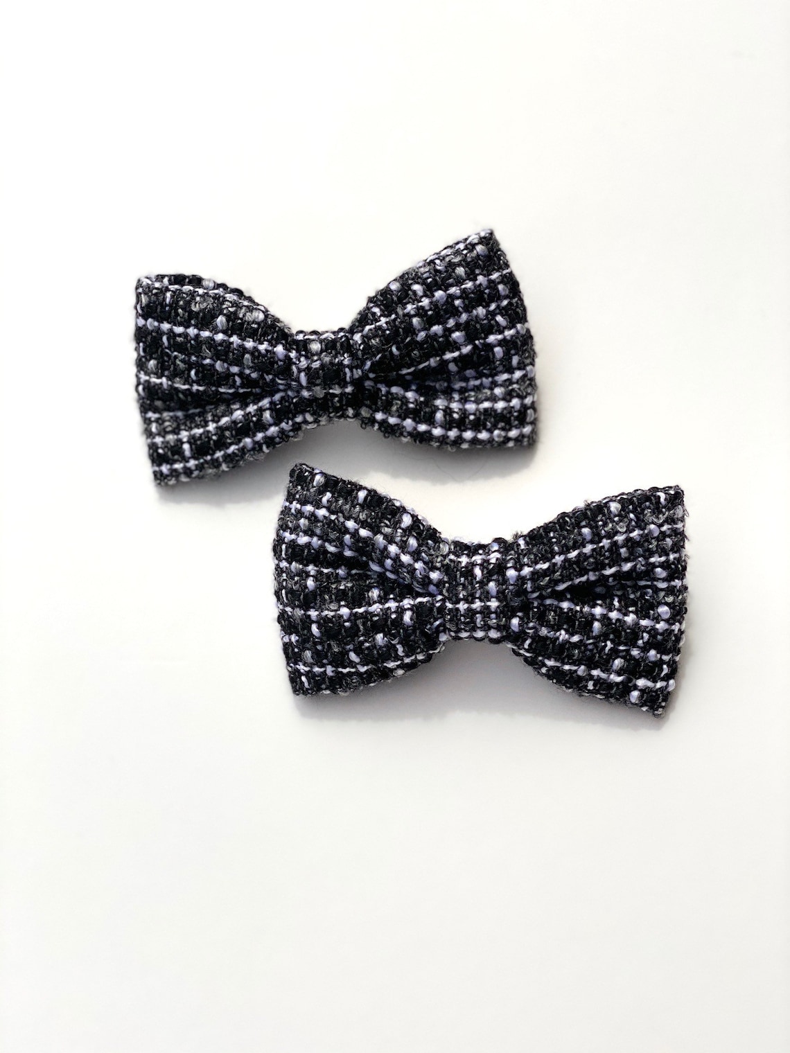 Houndstooth Hair Bows , Houndstooth Barrettes, Hair Bows for Women ...