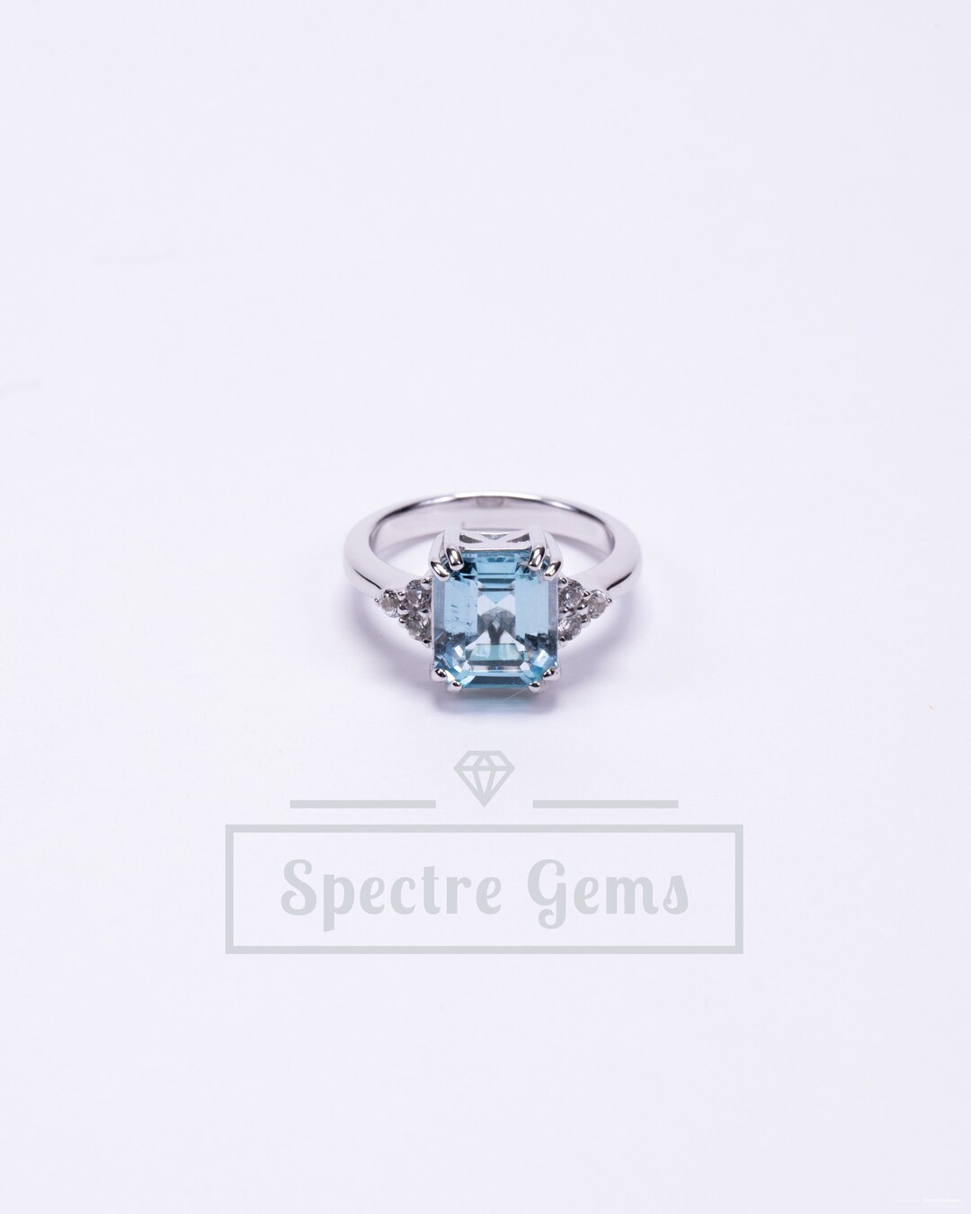 Blue Topaz Ring - December Ring - Gemstone Ring - December Birthstone ...