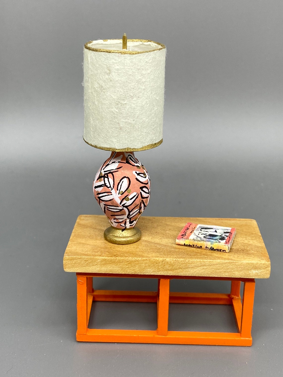 Miniature Side Table Bench Coffee Table 1:12 Scale - Etsy