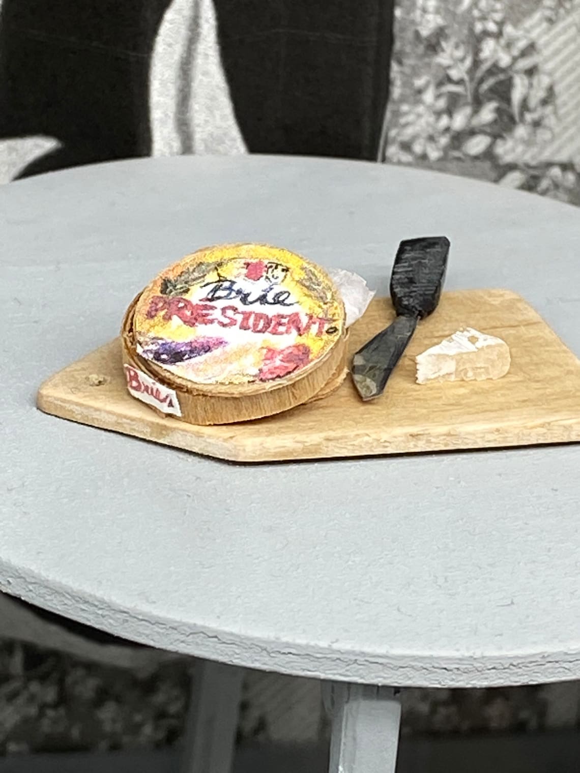 Miniature Wheel of Brie 1:12 Scale - Etsy UK