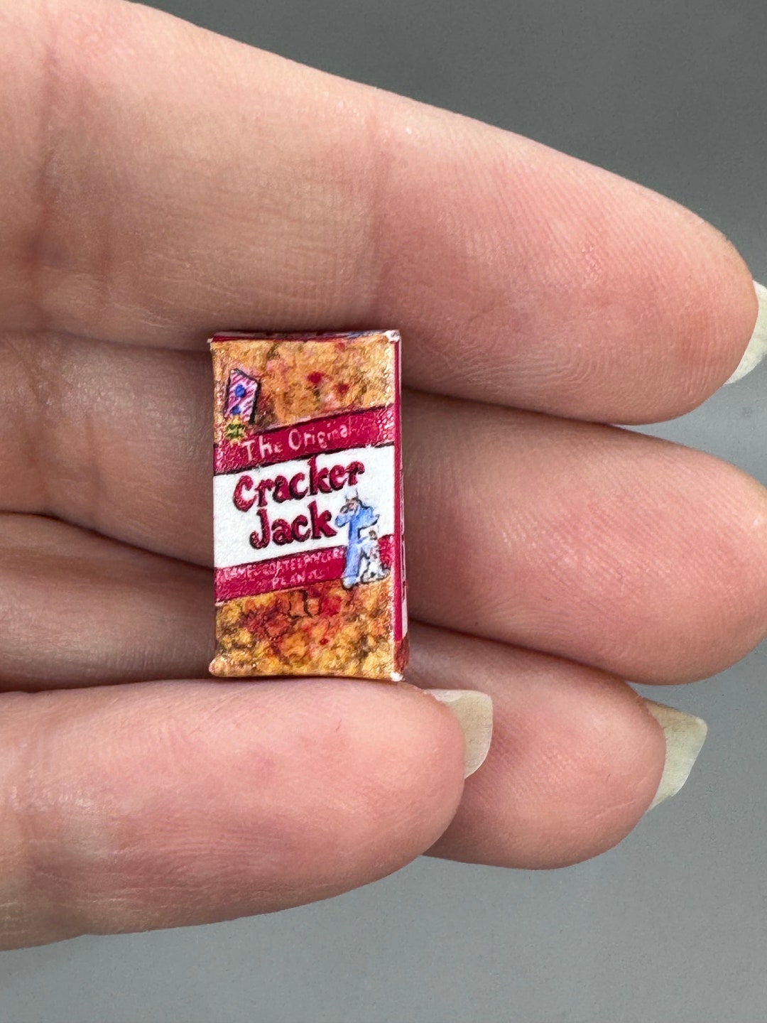 Miniature Cracker Jack Box - Etsy