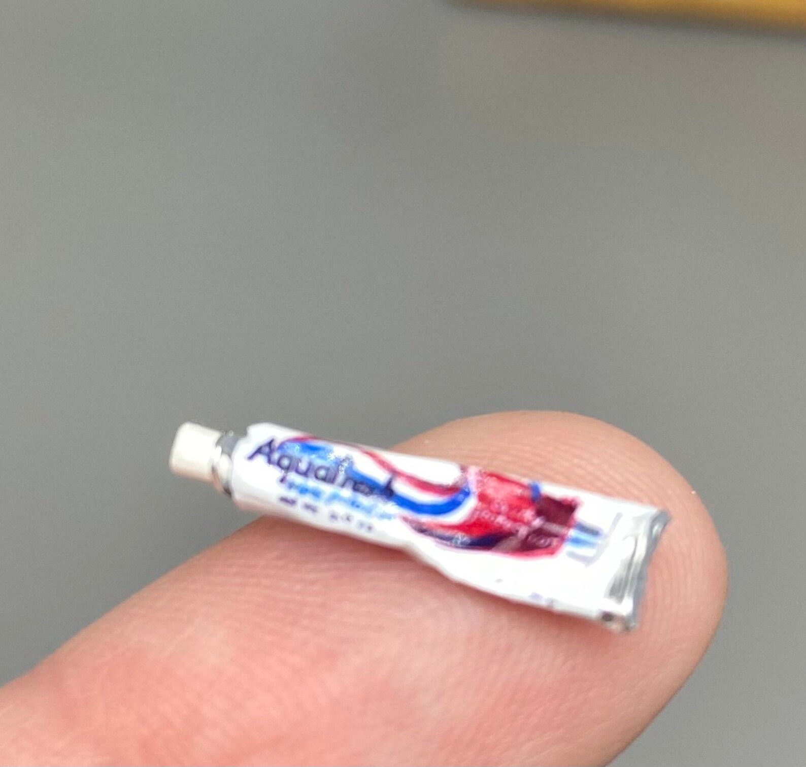 Miniature Toothpaste 1:12 Scsle - Etsy