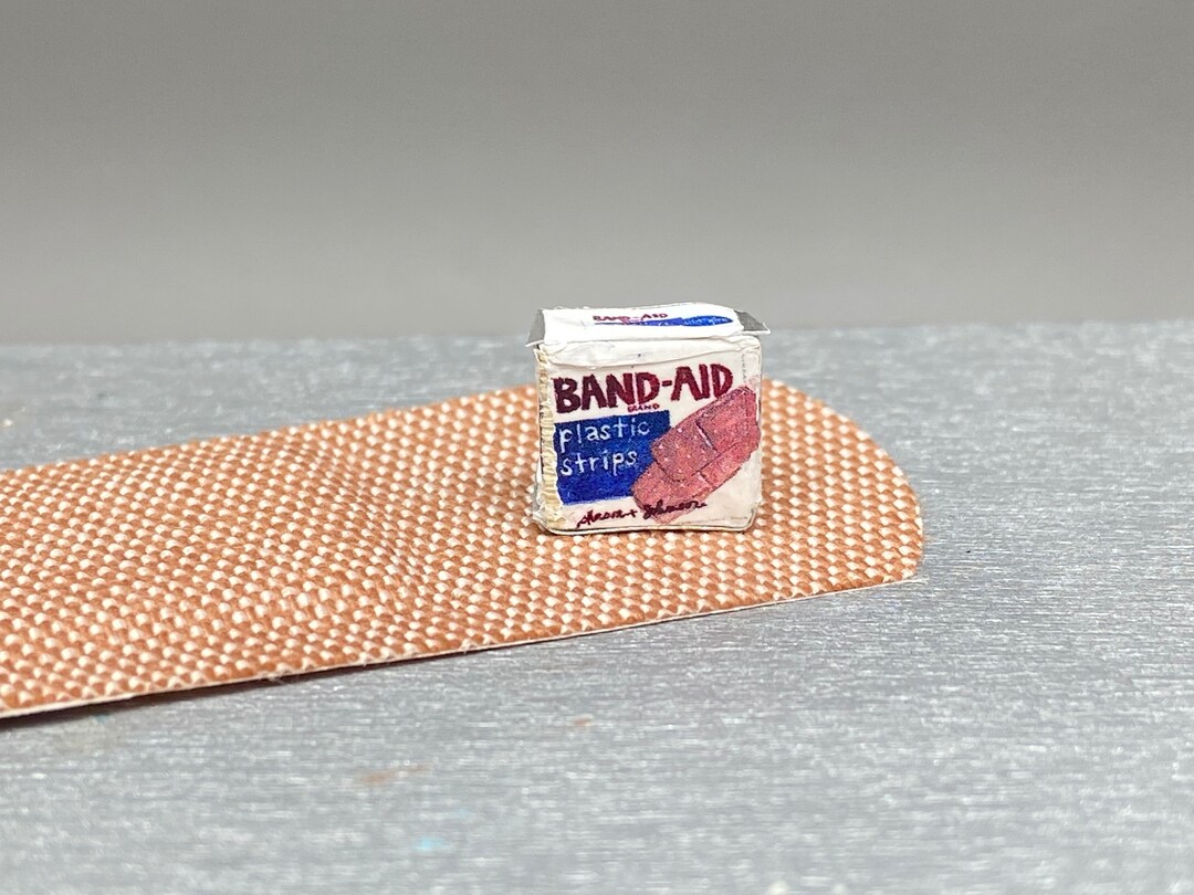 Miniature Band-aid Tin 1:12 Scale - Etsy