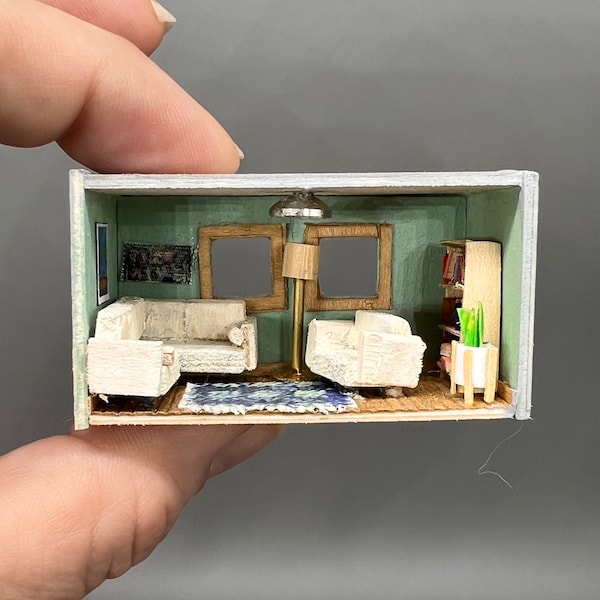 Miniature Room Box - Etsy