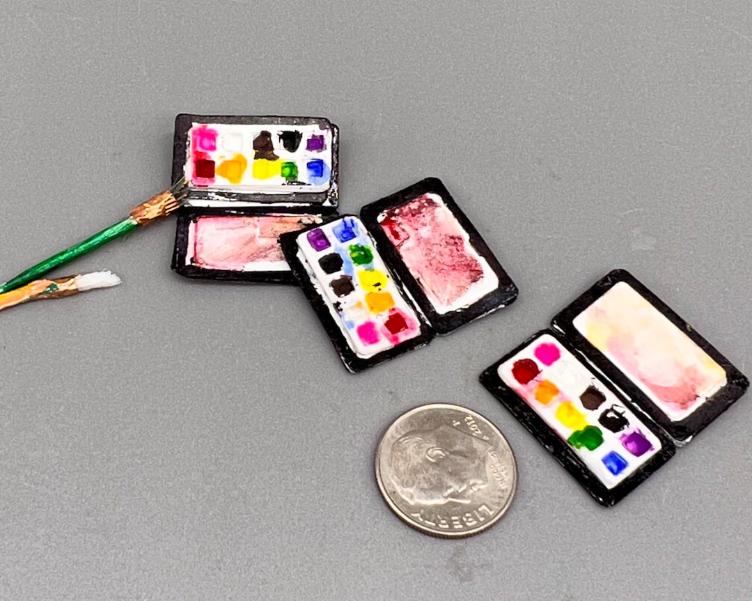 Miniature Paints 1:12 Scale - Etsy