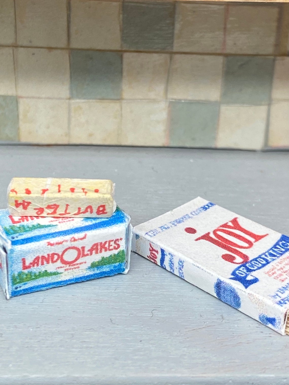 Miniature Butter 1:12 Scale - Etsy