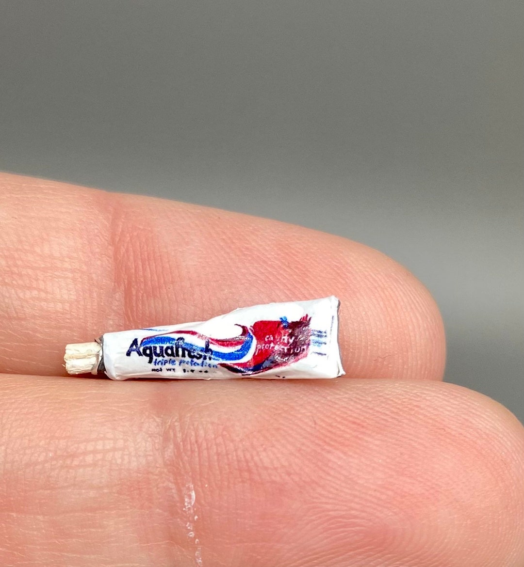 Miniature Toothpaste, 1:12 Scsle - Etsy