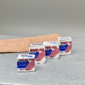 Miniature Band-aid Tin 1:12 Scale - Etsy