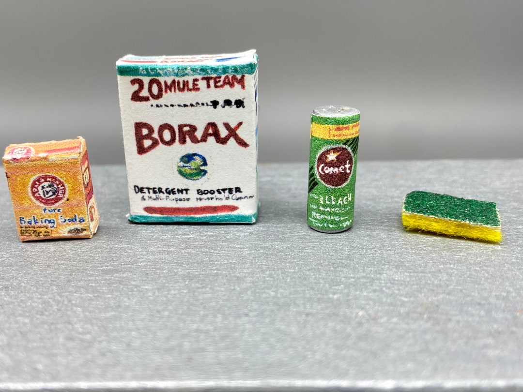 Miniature Cleaning Supplies 1:12 Scale - Etsy