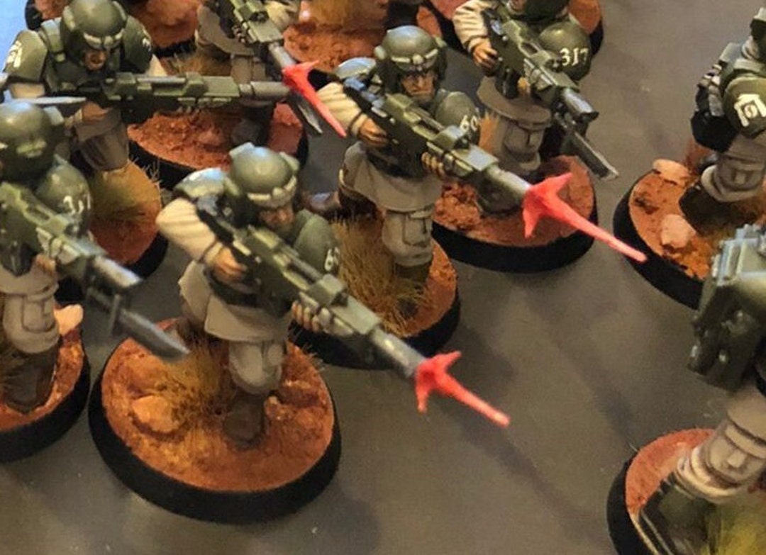 Lasercanon Muzzle Flash Effects 12 X for Tabletop and RPG Miniatures ...